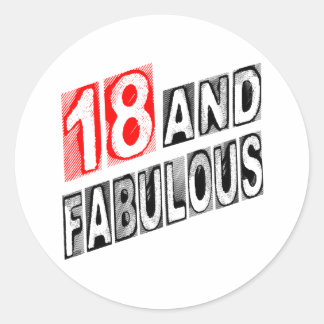 18th Birthday Stickers & Sticker Designs