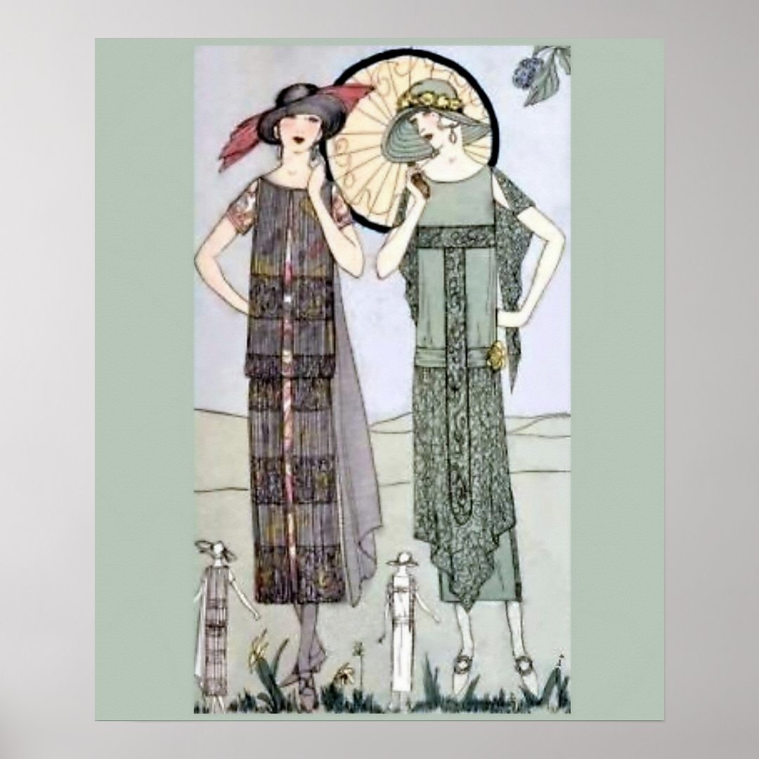 1920s Flappers Poster | Zazzle