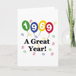 1969 Birthday Cards | Zazzle.com.au