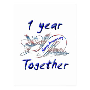 1 Year Anniversary Cards | Zazzle.com.au