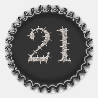 21st Birthday Stickers & Sticker Designs