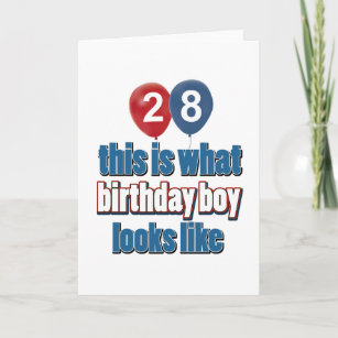 28th Birthday Cards | Zazzle.com.au