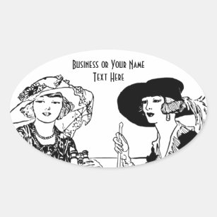 1920s Fashion Stickers | Zazzle AU