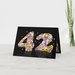 42nd Birthday Cards | Zazzle.com.au