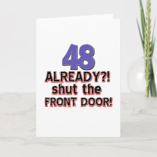 48th Birthday Cards | Zazzle.com.au
