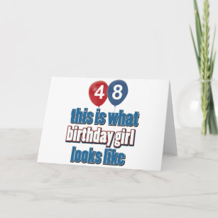 48th Birthday Cards | Zazzle.com.au