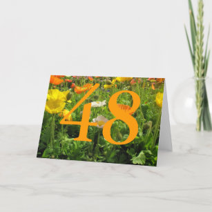 48th Birthday Cards | Zazzle.com.au