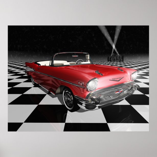57 Chevy Art & Wall Décor | Zazzle.com.au