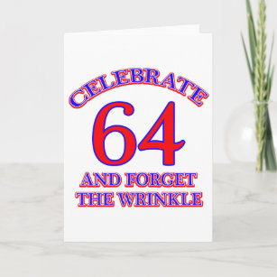 64th Birthday Cards | Zazzle.com.au