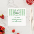 70th Birthday Party Golf Theme Cocktail Napkin | Zazzle