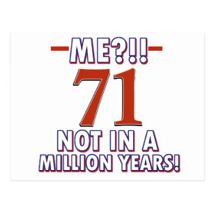 71 Years Old Cards | Zazzle AU