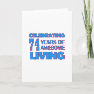 74th Birthday Cards | Zazzle.com.au