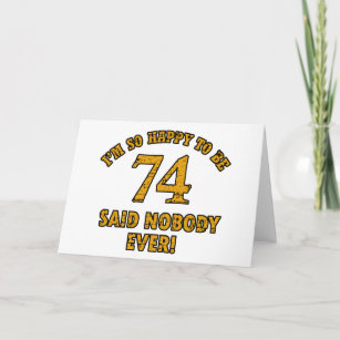 74th Birthday Cards | Zazzle.com.au