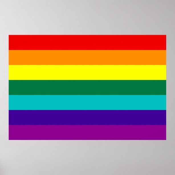 Rainbow Flag Art & Wall Décor | Zazzle.com.au