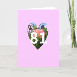 81st Birthday Cards | Zazzle.com.au