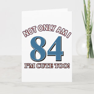 84th Birthday Cards | Zazzle.com.au