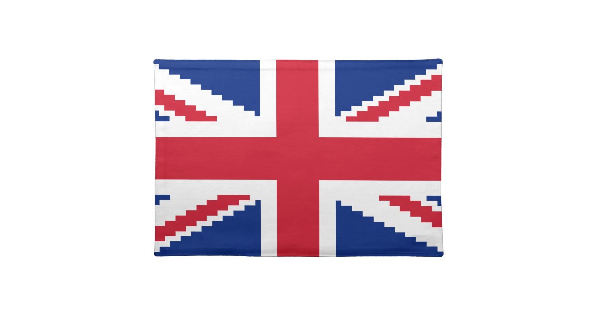8 Bit Union Pixel Jack Placemat | Zazzle