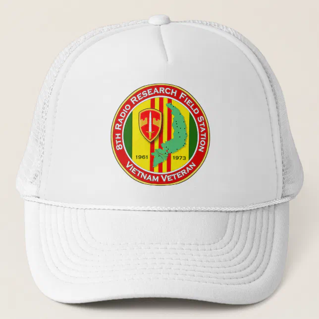 8th RRFS 2 - ASA Vietnam Trucker Hat | Zazzle