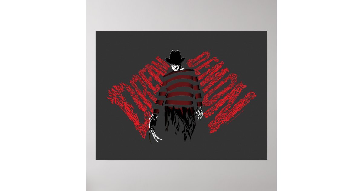 A Nightmare on Elm Street | Dream Demon Freddy Poster | Zazzle