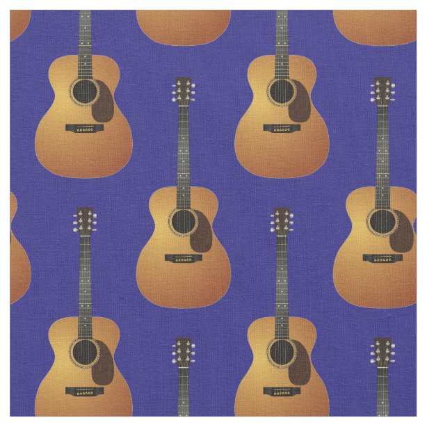 Guitar Fabric | Zazzle.com.au