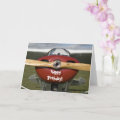Aeroplane Pilot Happy Birthday Card | Zazzle