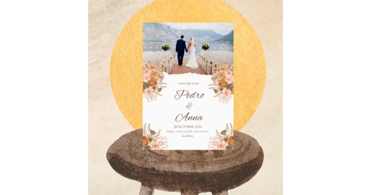 Affordable Custom Wedding Cards & Personalised Gif | Zazzle