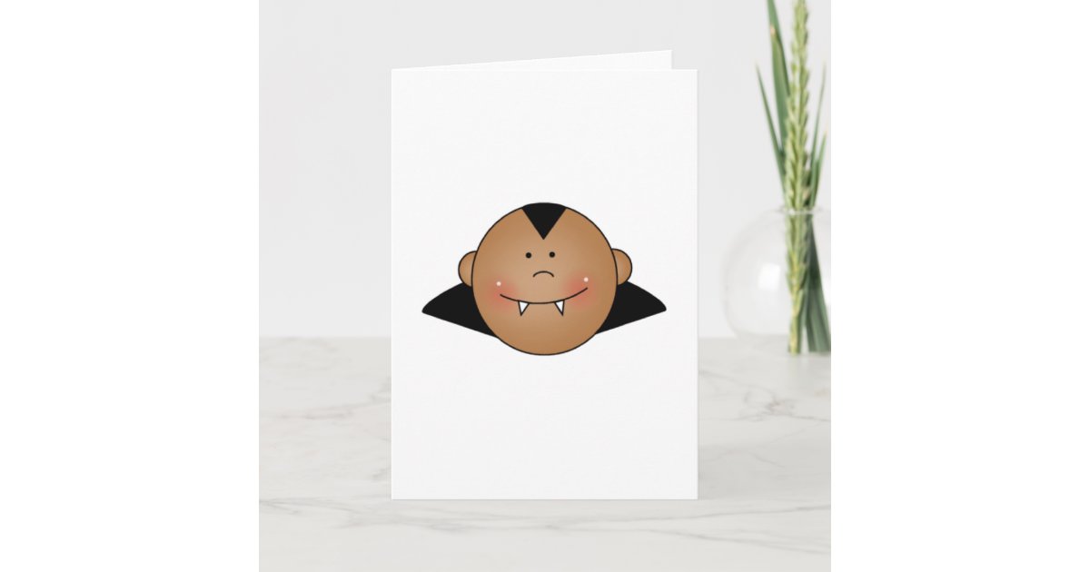 African American Customisable Dracula Card | Zazzle