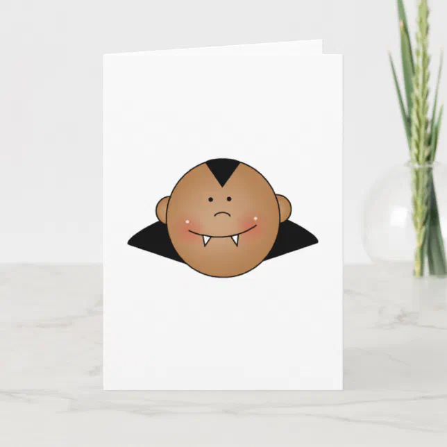 African American Customisable Dracula Card | Zazzle