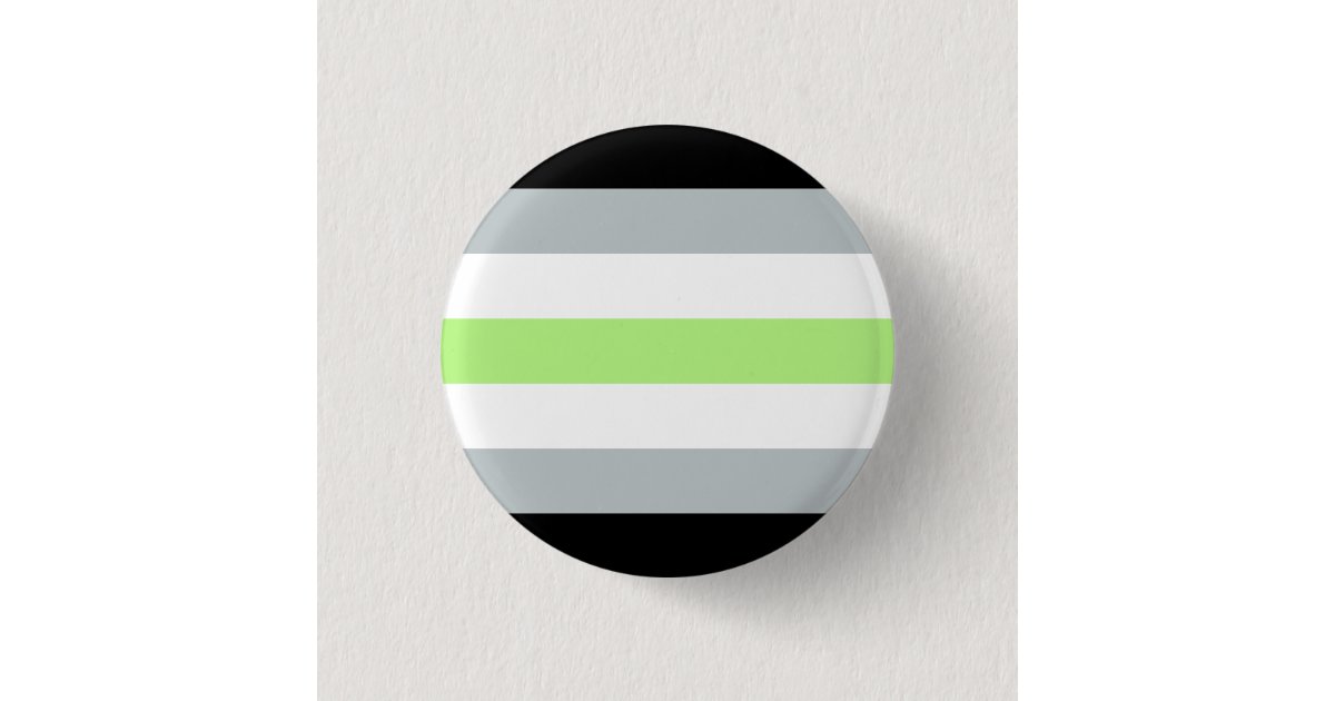 Agender Flag Badge | Zazzle
