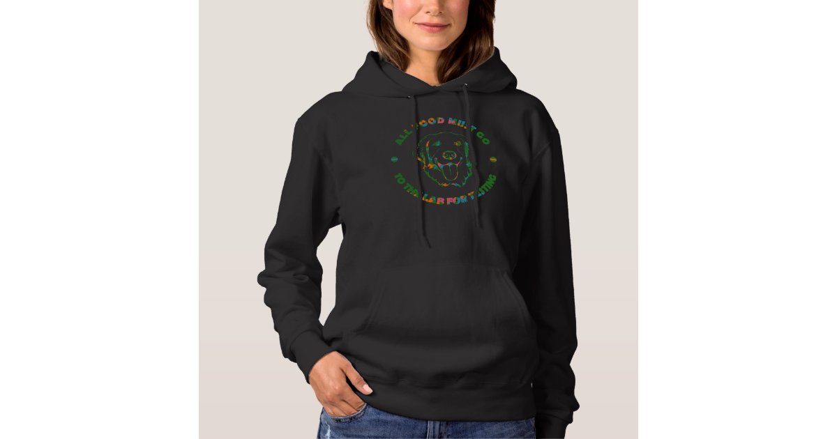 All Food Must Go To The Labs For Testing Clever Go Hoodie | Zazzle