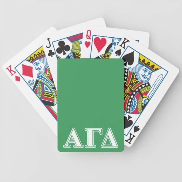 Alpha Playing Cards | Zazzle.com.au