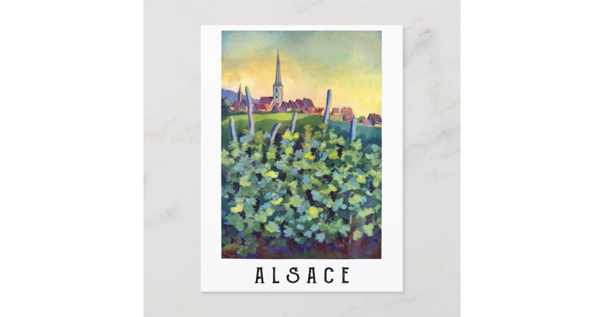 Alsace, France Postcard | Zazzle