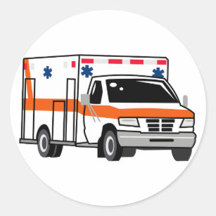 Ambulance Stickers | Zazzle AU