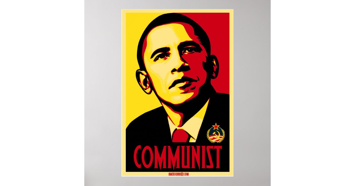 Americana83's Obama Communist Poster | Zazzle