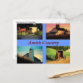Amish Montage Postcard | Zazzle