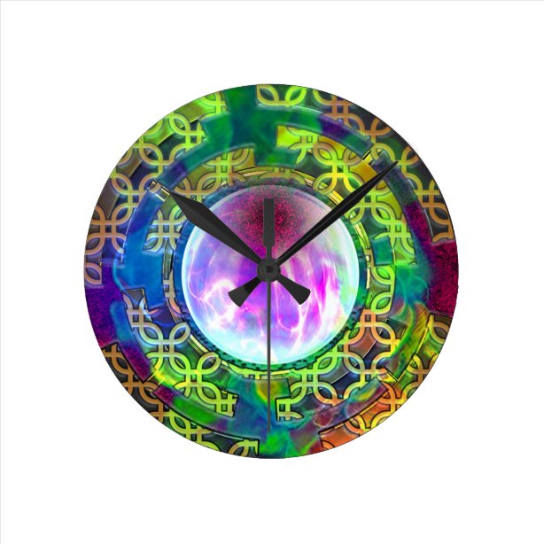 Mystical Wall Clocks | Zazzle.com.au
