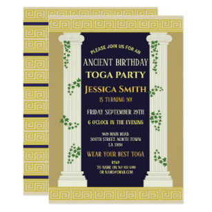 Roman Invitations | Zazzle AU