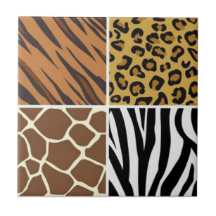 Animal Print Decorative Ceramic Tiles | Zazzle.com.au