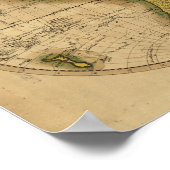 Antique Map of the World - 1795 Poster | Zazzle