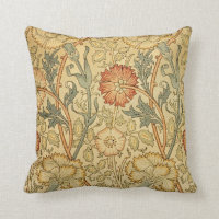 Vintage Flower Illustration Cushions - Decorative & Throw Cushions ...