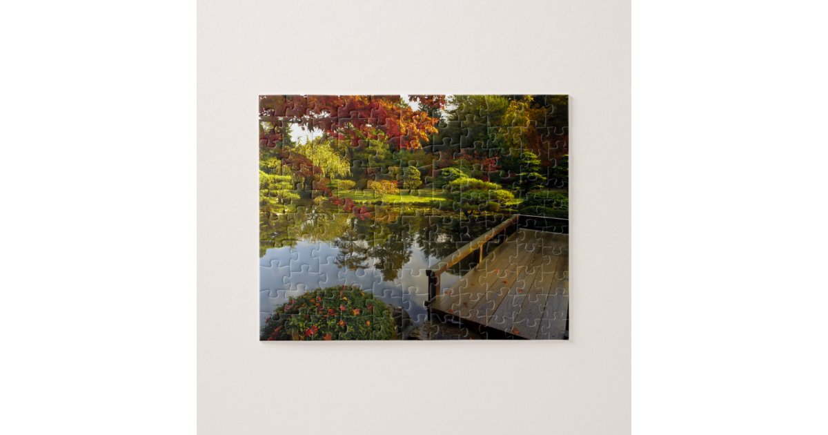 Arboretum, Japanese Garden, Seattle, Washington, Jigsaw Puzzle | Zazzle
