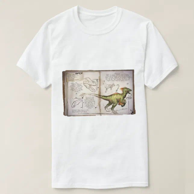 Ark Survival Evolved Raptor T-Shirt | Zazzle