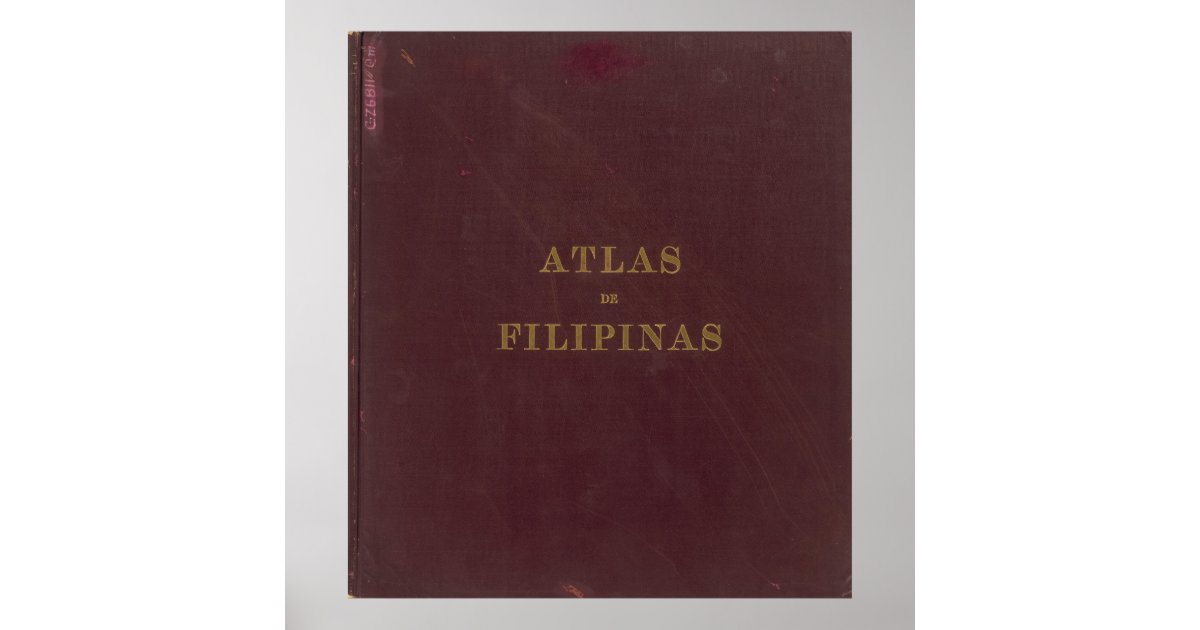 Atlas of the Philippines Poster | Zazzle
