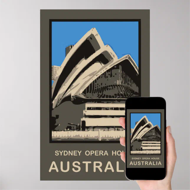 Australia Sydney Opera House Poster | Zazzle