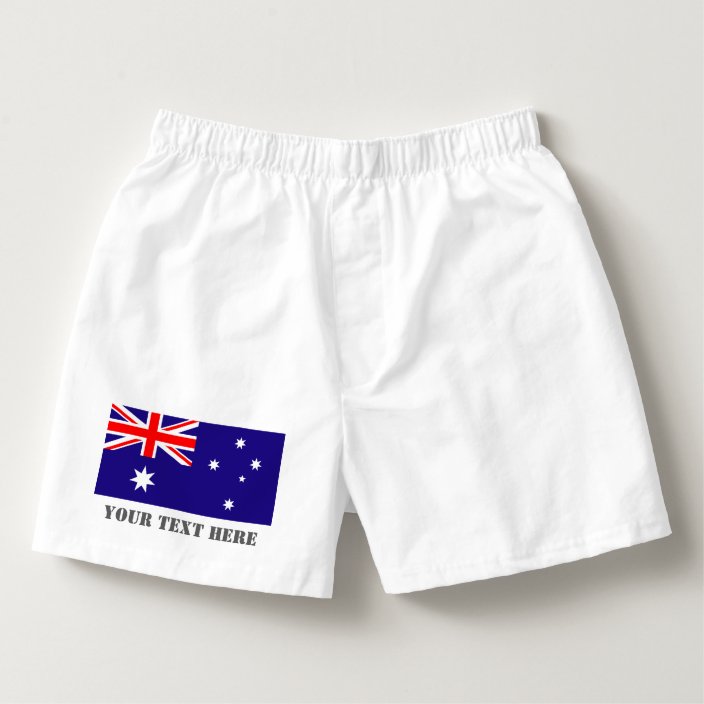 Australian flag boxer shorts underwear for Aussies Boxers | Zazzle.com.au