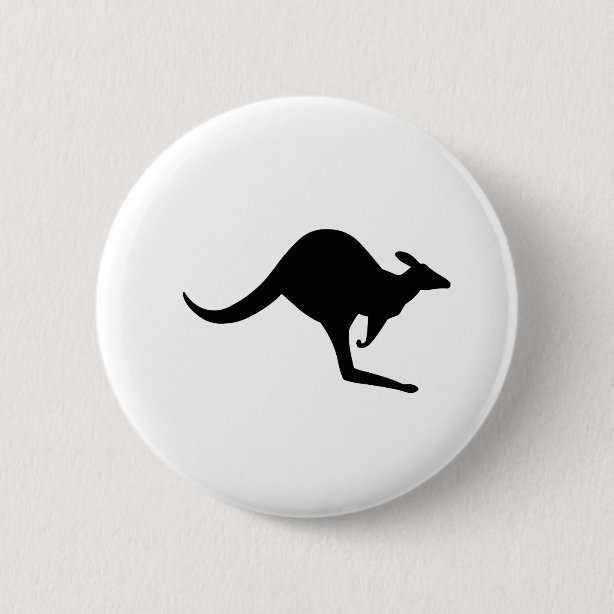 Kangaroo Badges & Pins | Zazzle AU
