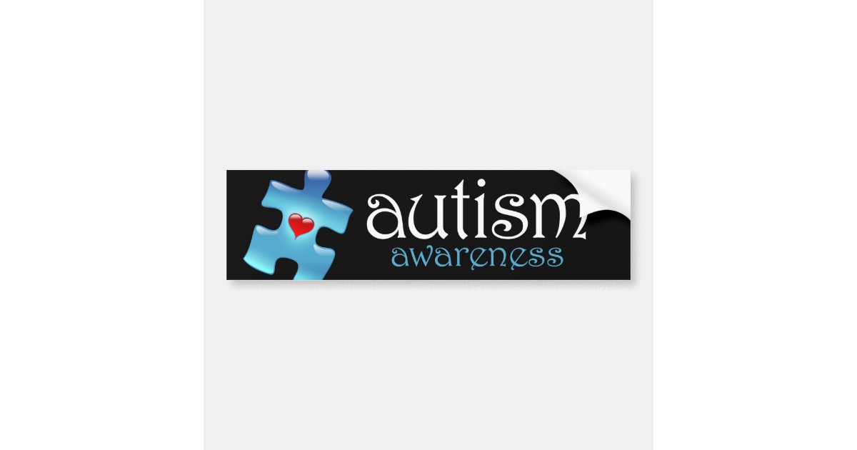 Autism Awareness Bumper Sticker (B2) | Zazzle