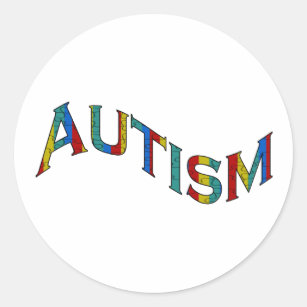 Autism Awareness Stickers | Zazzle AU