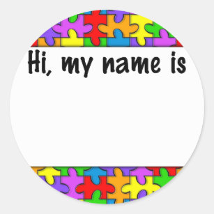 Autism Awareness Stickers | Zazzle AU
