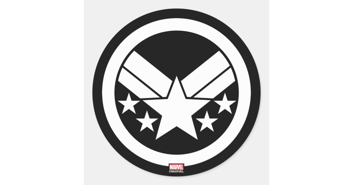 Avengers Classics | War Machine Icon Classic Round Sticker | Zazzle